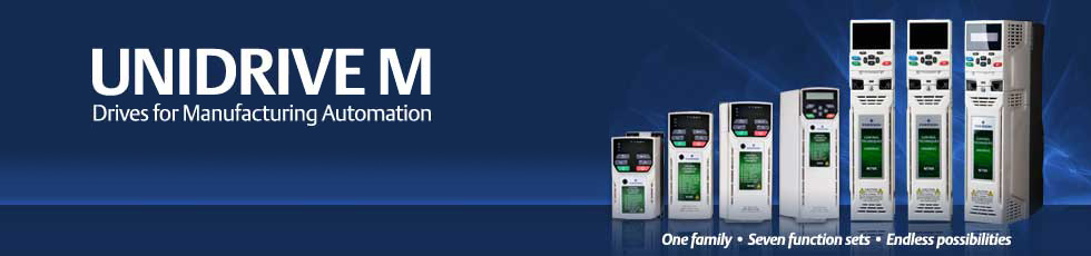 Unidrive M drive product series (M100, M200, M300, M400, M600, M700 and M800)